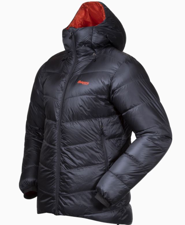 Bergans Senja dunjakke med logo - Logoprodukter til bedrift